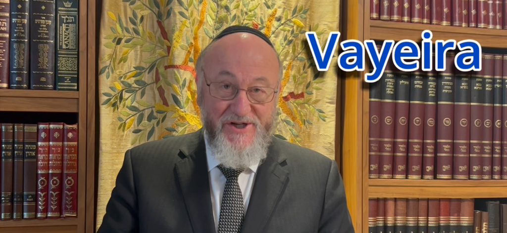 Parshat Vayeira: It's what you do that counts - Office of the Chief Rabbi